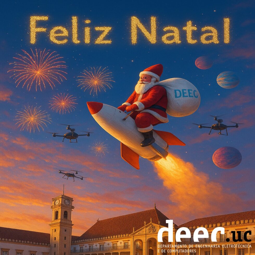 O DEEC deseja-te um ótimo Natal 2025! | DEEC